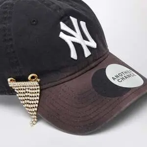 ANOTHER CHANCE Baseball Cap With Embellished Pin