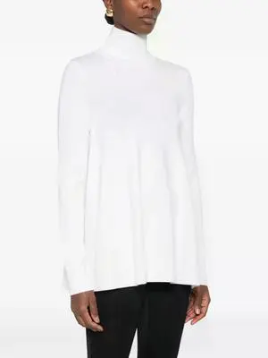 TOTEME Ribbed Knit Turtleneck Sweater