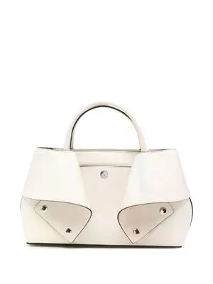 TOTEME Mercer Leather Tote Bag - Neutrals