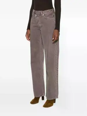 AGOLDE Criss-cross Straight-leg Jeans