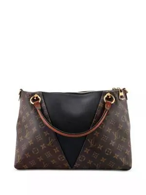 LOUIS VUITTON Monogram Canvas And Leather Mm Shoulder Bag - Black