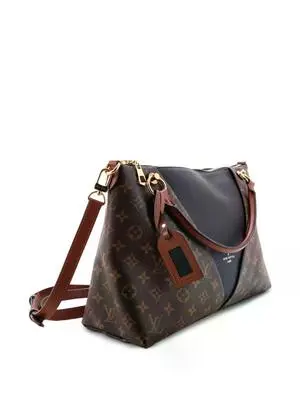 LOUIS VUITTON Monogram Canvas And Leather Mm Shoulder Bag - Black