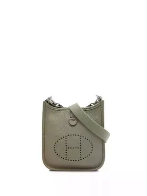 Hermès 2021 Clemence Evelyne I Tpm 16 Crossbody Bag - Grey
