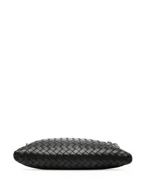 Bottega Veneta 2010 Nappa Intrecciato Vn Crossbody Bag - Black