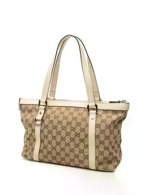 Gucci 2000-2015 Gg Canvas Abbey D Ring Tote Bag
