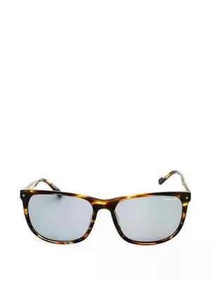Gant Tortoiseshell-effect Rectangle-frame Sunglasses - Brown