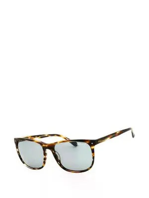 Gant Tortoiseshell-effect Rectangle-frame Sunglasses
