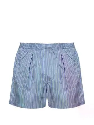 TOM FORD Striped Silk Boxer Shorts