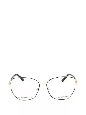 MARCIANO Cat-eye Crystal-embellished Glasses - Gold