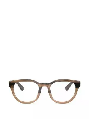 Burberry Square Frame Glasses - Brown