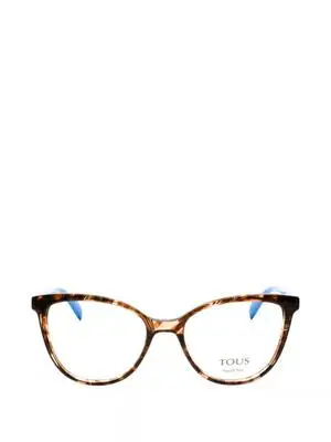 TOUS Cat Eye Eyeglasses - Brown
