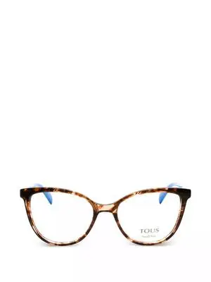 TOUS Cat Eye Eyeglasses - Brown