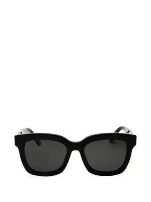 DIFF EYEWEAR Rectangle-frame Sunglasses - Black