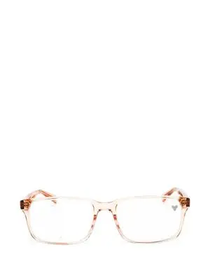 Nike Rectangle-frame Glasses - Orange