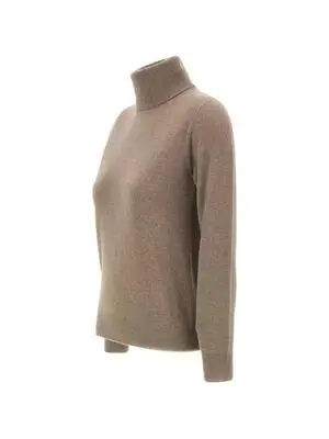 KANGRA Ribbed-trim Turtleneck Sweater