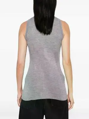 EMERSON RENALDI Ribbed-knit T-shirt