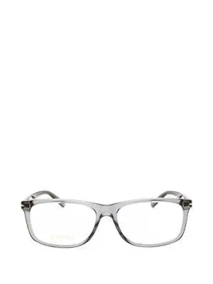 Gucci Rectangle Frame Eyeglasses - Grey