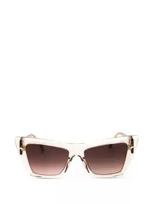 Carrera Eyewear Cat Eye Frame Sunglasses - Neutrals