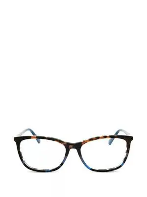 Gant Tortoiseshell-effect Rectangle Eyeglasses - Brown