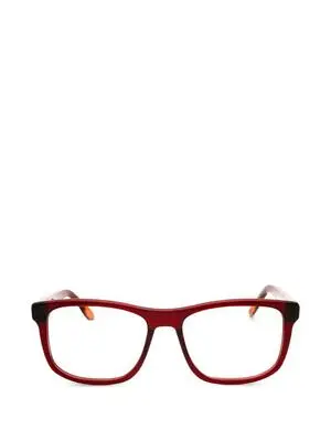 Nike Rectangle-frame Eyeglasses - Red
