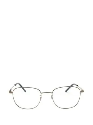 Tommy Hilfiger Geometric Frame Eyeglasses - Silver