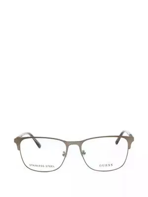 Guess Rectangle-frame Glasses - Silver