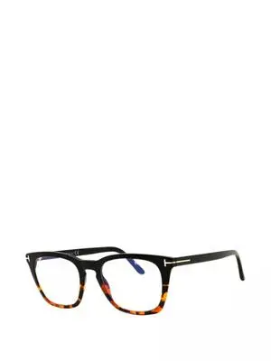 TOM FORD Rectangular Frame Glasses - Black
