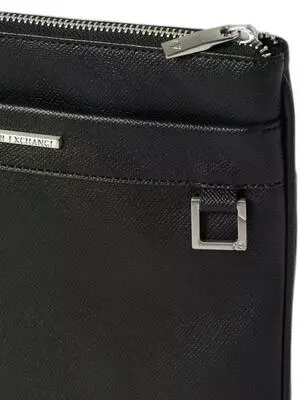 Armani Exchange Logo Plaque Shoulder Bag