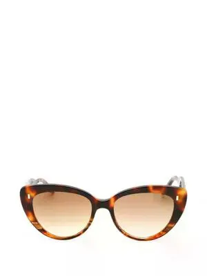 CUTLER & GROSS Cat-eye Sunglasses - Brown