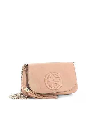 Gucci Soho Chain Leather Medium Crossbody Bag