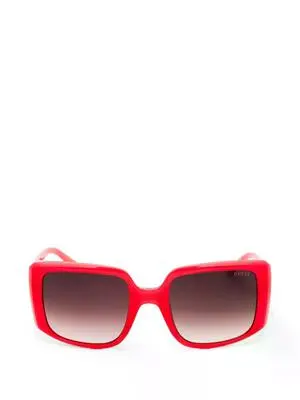 Guess Oversized Square-frame Sunglasses - Red