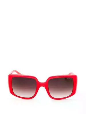 Guess Oversized Square-frame Sunglasses - Red