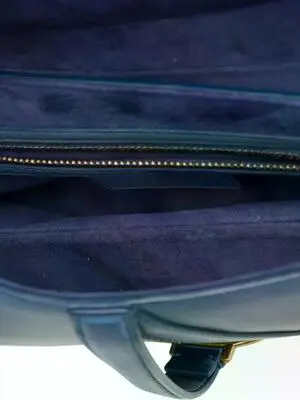 Dior Gradient Calfskin Saddle Bag - Blue