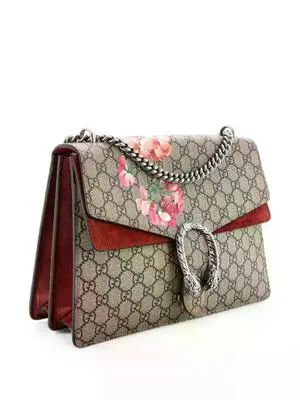 Gucci Dionysus Bag Blooms Print Gg Coated Canvas Medium Shoulder Bag
