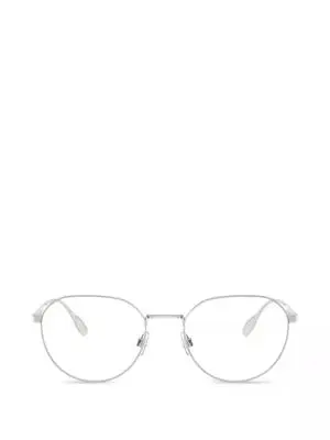 POLO RALPH LAUREN EYEWEAR Round Frame Eyeglasses - Silver
