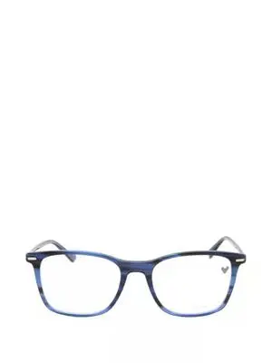 Calvin Klein Rectangle Frame Eyeglasses - Blue