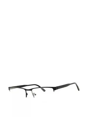 Calvin Klein Rectangle Frame Eyeglasses - Black
