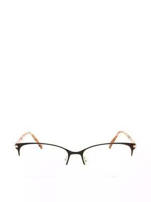 Nine West Rectangle Frame Eyeglasses - Black