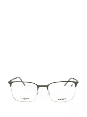 FLEXON Rectangle-frame Glasses - Grey