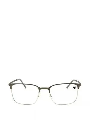 FLEXON Rectangle Frame Eyeglasses - Grey