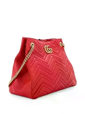 Gucci Gg Marmont Matelassé Leather Shoulder Bag