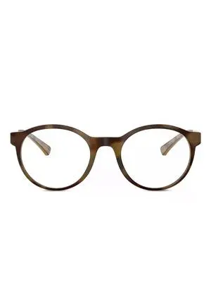Oakley Spindrift Rx Round-frame Glasses - Brown
