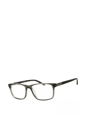 ELASTA Rectangle Frame Eyeglasses - Grey