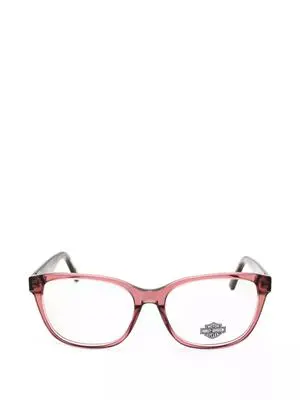 HARLEY-DAVIDSON Rectangle-frame Glasses - Pink