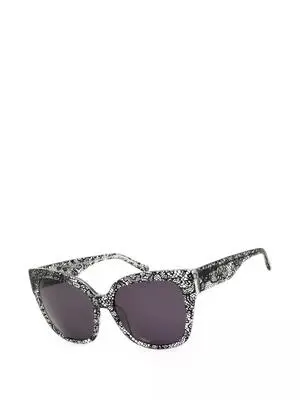 Bebe Lace-print Square Frame Sunglasses