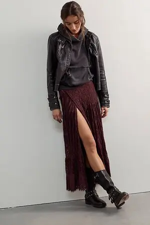 INTIMATELY That's A Wrap Maxi Slip Skirt - Brownstone