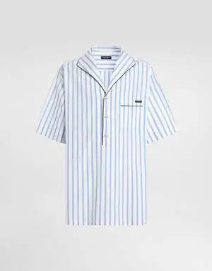 Dolce & Gabbana Striped Poplin Shirt Shirts