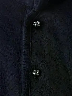 Shanghai Tang Fortune Mandarin-collar Polo Shirt