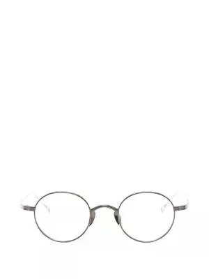 KAME MANNEN Round Frame Eyeglasses - Grey