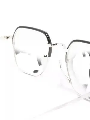 KAME MANNEN Geometric Frame Eyeglasses